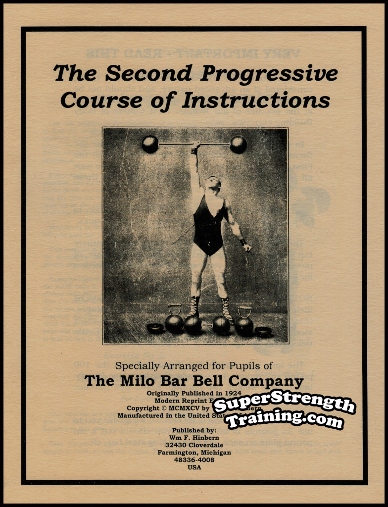 Milo Bar Bell Courses by Alan Calvert | Super Strength Training