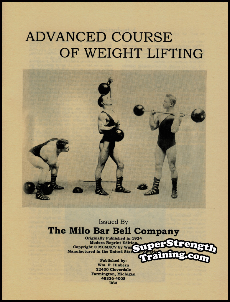 Milo Bar Bell Courses by Alan Calvert | Super Strength Training